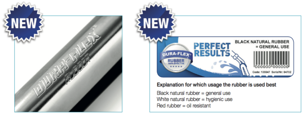 Dura-Flex® rubber from Moerman, manufacturer of floor squeegees in ...